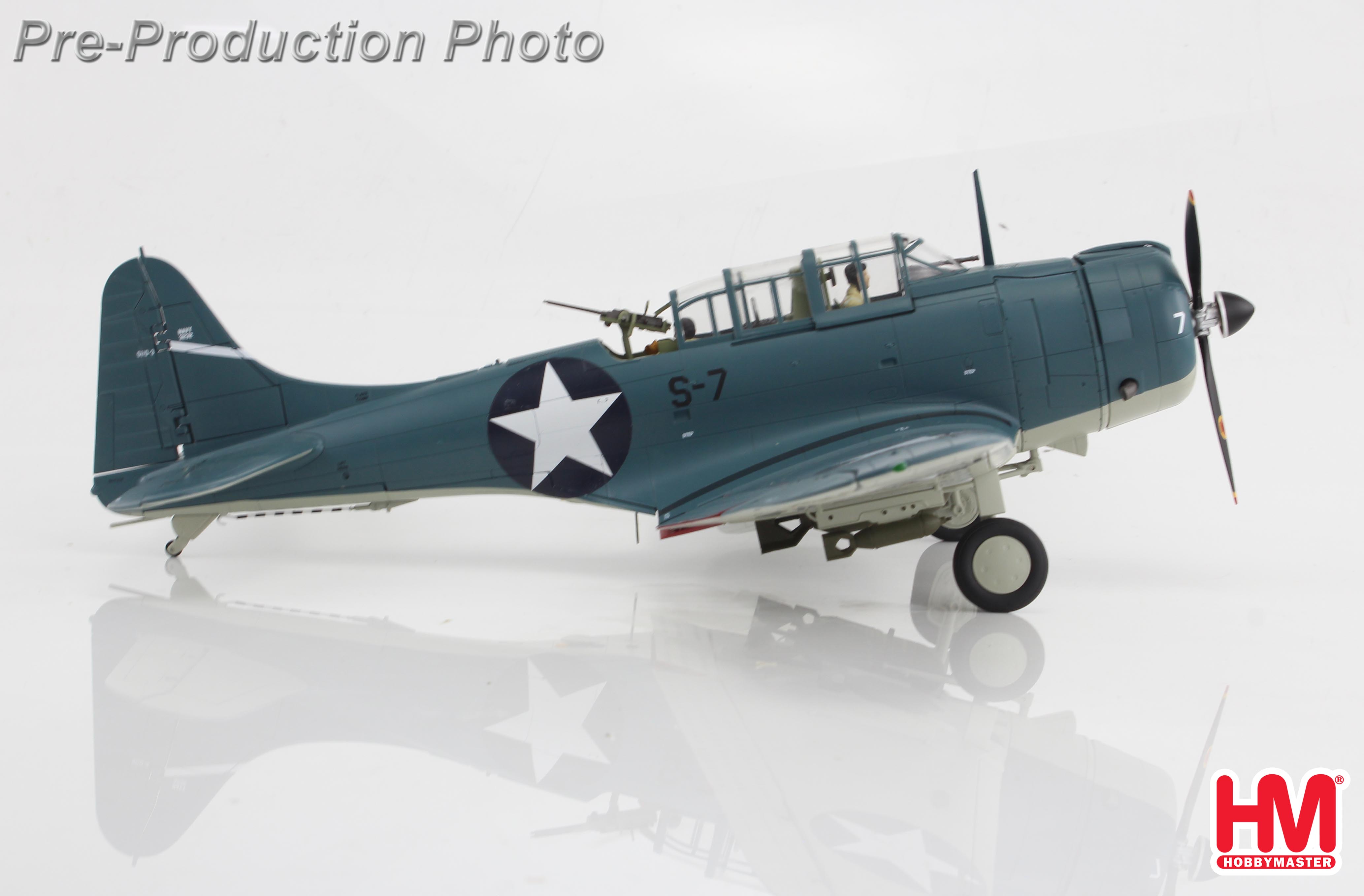 SBD-3 Dauntless "Dusty Kleiss" BuNo. 3232, S-7, Scouting Six, USS Enterprise, 4th June, 1942
